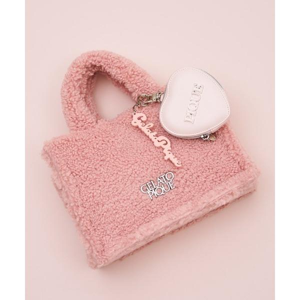 『セール実施中』ZOZO問い合わせ番号:97024850ショップ:gelato pique，ジェラート　ピケブランド:gelato pique，ジェラートピケ商品名:ボアジャガードショルダーバッグカテゴリ:バッグ>ショルダーバッグブラ...