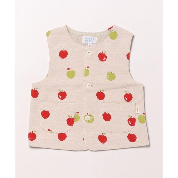 ZOZO問い合わせ番号:97024858ショップ:HAKKA，ハッカブランド:hakka baby，ハッカベビー商品名:[ベビー]フルーツジャカードベストカテゴリ:トップス>ベストブランド品番:30940253素材:本体: 綿100%...