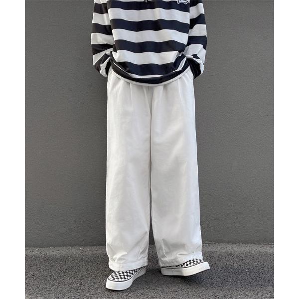 『セール実施中』ZOZO問い合わせ番号:97025034ショップ:REBALANCE，リバランスブランド:REBALANCE，リバランス商品名:ワイドカジュアルパンツカテゴリ:パンツ>その他パンツブランド品番:OF02278素材:ポリ...