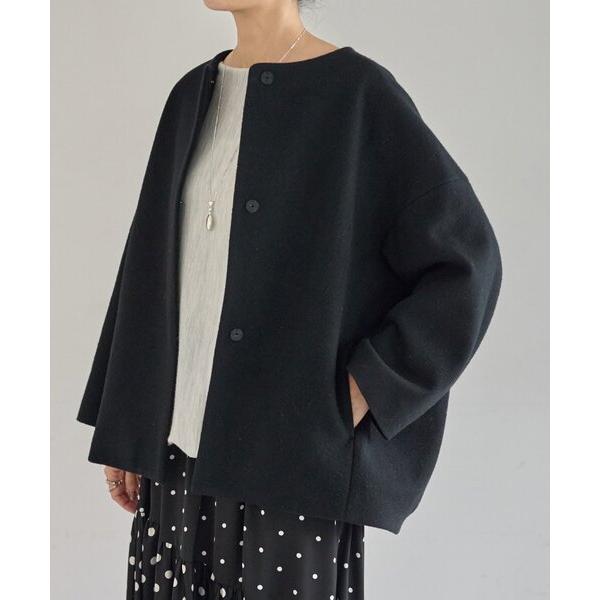 ZOZO問い合わせ番号:97025705ショップ:BEARDSLEY，ビアズリーブランド:BEARDSLEY，ビアズリー，LIVETART，リヴェタート商品名:後ろぷっくりウールショートコートカテゴリ:ジャケット/アウター>ノーカラー...