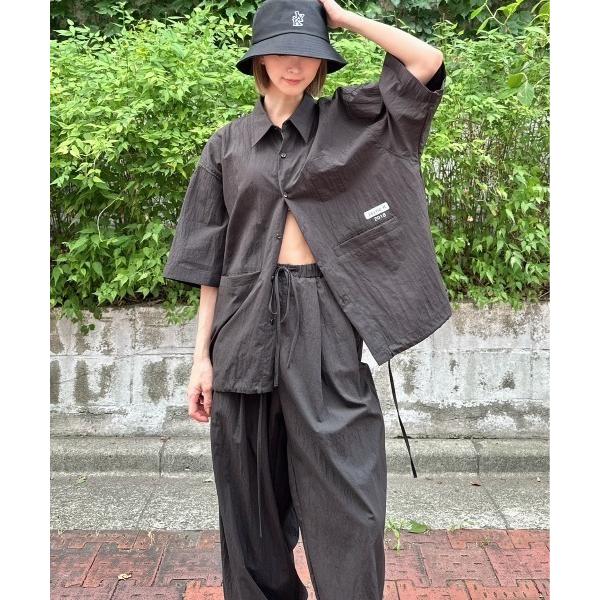 『セール実施中』ZOZO問い合わせ番号:97025709ショップ:TETE，テットブランド:Jayne K，ジェーンケー商品名:【Jayne K/ジェーン ケー】Washer drawstring shirtカテゴリ:トップス>シャツ...