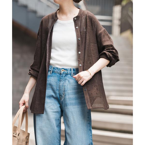 ZOZO問い合わせ番号:97025727ショップ:Spick &amp; Span，スピック アンド スパンブランド:Spick &amp; Span，スピックアンドスパン商品名:《追加3》PEレースシャツカテゴリ:トップス>シャツ/...