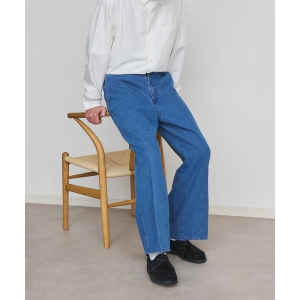 『タイムセール実施中』ZOZO問い合わせ番号:97026465ショップ:SETUP7，セットアップセブンブランド:MAISON CLUB，メゾンクラブ商品名:【MAISON CLUB】Pressed Washed Denim Trouser...