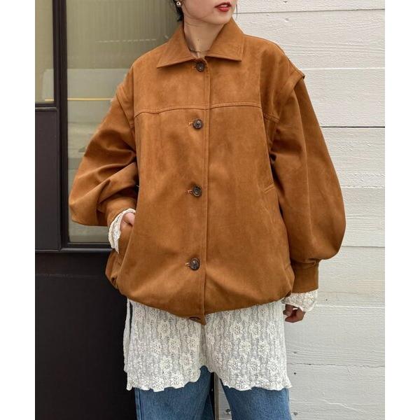 『セール実施中』ZOZO問い合わせ番号:97027318ショップ:CIAOPANIC TYPY，チャオパニックティピーブランド:CIAOPANIC TYPY，チャオパニックティピー商品名:【マルチウェイ】スウェードライクオーバージャケットカ...