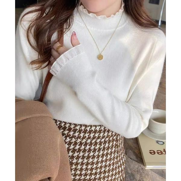 『タイムセール実施中』ZOZO問い合わせ番号:97027767ショップ:SAISON DE PAPILLON，セゾン ド パピヨンブランド:SEU，エスイーユー，SAISON DE PAPILLON，セゾンドパピヨン商品名:ハイネックニット...