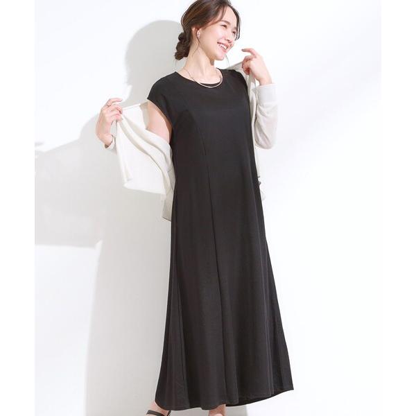 『タイムセール実施中』ZOZO問い合わせ番号:97027780ショップ:SHOO・LA・RUE，シューラルーブランド:DRESKIP，ドレスキップ商品名:【S-LL/ひんやり】切替ラインですっきりと 1枚で着られるロングワンピースカテゴリ:...