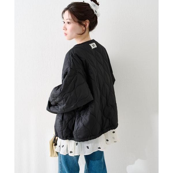 『セール実施中』ZOZO問い合わせ番号:97028176ショップ:Kastane，カスタネブランド:Kastane，カスタネ商品名:【リバーシブル】キルティングミドルジャケットカテゴリ:ジャケット/アウター>ブルゾンブランド品番:KA...