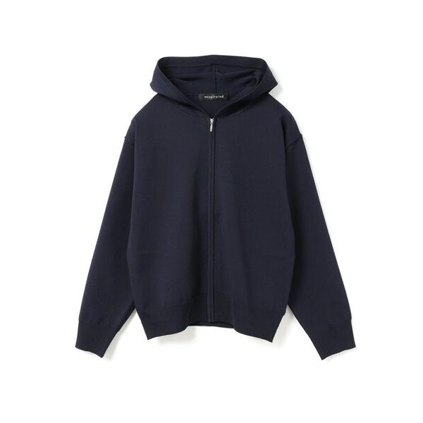 『セール実施中』ZOZO問い合わせ番号:97028354ショップ:MARcourt，マーコートブランド:mizuiroind，ミズイロインド商品名:mizuiro ind ジップフードニットプルオーバーカテゴリ:トップス>Tシャツ/カ...