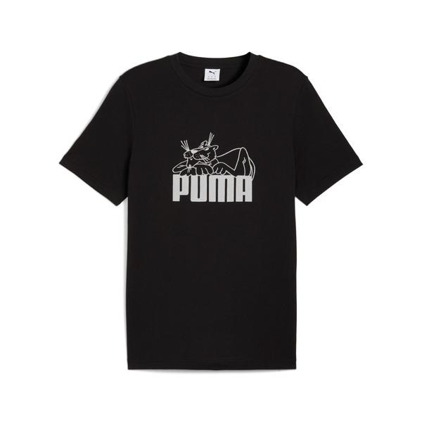 『セール実施中』ZOZO問い合わせ番号:97028449ショップ:PUMA STORE ZOZO，プーマストアゾゾブランド:PUMA，プーマ商品名:PUMA プーマ メンズ グラフィック スーパー プーマ 半袖 Tシャツカテゴリ:トップス&...