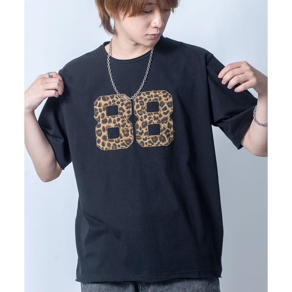 ZOZO問い合わせ番号:97058771ショップ:Starting Over，スターティングオーバーブランド:Starting Over，スターティングオーバー商品名:stonewashed apply a leopard t-shirt/...
