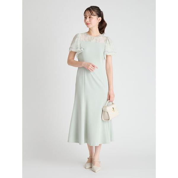 『セール実施中』ZOZO問い合わせ番号:97058907ショップ:CELFORD，セルフォードブランド:CELFORD，セルフォード商品名:チュールエンブロイダリーマーメイドドレスカテゴリ:ワンピース/ドレス>ドレスブランド品番:CW...