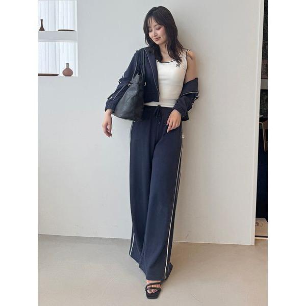 『セール実施中』ZOZO問い合わせ番号:97058941ショップ:SNIDEL，スナイデルブランド:SNIDEL，スナイデル商品名:【WEB限定カラーあり】UVカットスウェットワイドパンツカテゴリ:パンツ>スウェットパンツブランド品番...