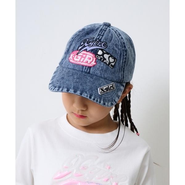 『セール実施中』ZOZO問い合わせ番号:97059064ショップ:X-girl Stages，エックスガール ステージスブランド:X-girl Stages，エックスガールステージス商品名:MIXロゴキャップカテゴリ:帽子>キャップブ...
