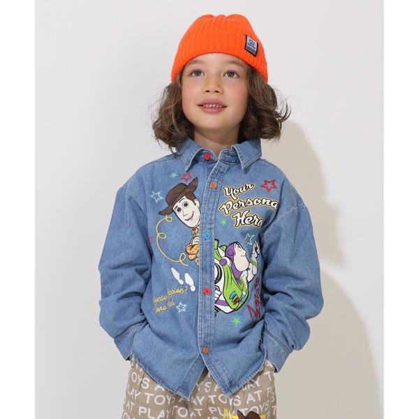 ZOZO問い合わせ番号:97060972ショップ:BABYDOLL，ベビードールブランド:Disney，ディズニー商品名:親子お揃い ディズニー トイ・ストーリー キャラクター刺繍 シャツ 0732Kカテゴリ:トップス>シャツ/ブラウ...