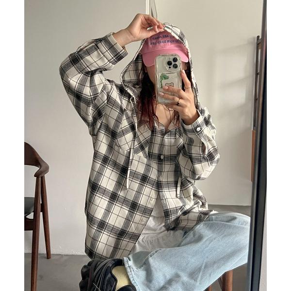 『タイムセール実施中』ZOZO問い合わせ番号:97061186ショップ:EPIMI E'PIMMY，エピミエピミーブランド:PILIT，ピリット商品名:フードチェックシャツカテゴリ:トップス>シャツ/ブラウスブランド品番:250-36...