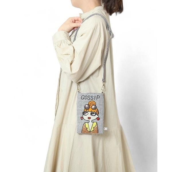 ZOZO問い合わせ番号:97061349ショップ:Rora，ローラブランド:BACKYARD FAMILY，バックヤードファミリー商品名:Lyre リタちゃん 2WAYスマホショルダーバッグカテゴリ:バッグ>ショルダーバッグブランド品...