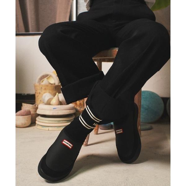 『タイムセール実施中』ZOZO問い合わせ番号:97062340ショップ:HUNTER，ハンターブランド:HUNTER，ハンター商品名:ユニセックス イン/アウト ハンター ニッテッド ソック スリッパカテゴリ:シューズ>スリッポンブラ...