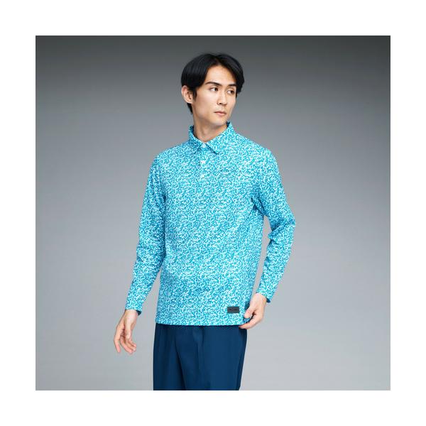 『タイムセール実施中』ZOZO問い合わせ番号:97062398ショップ:PUMA STORE ZOZO，プーマストアゾゾブランド:PUMA，プーマ商品名:PUMA プーマ メンズ ゴルフ PB グラフィック 長袖 ポロシャツカテゴリ:トップ...