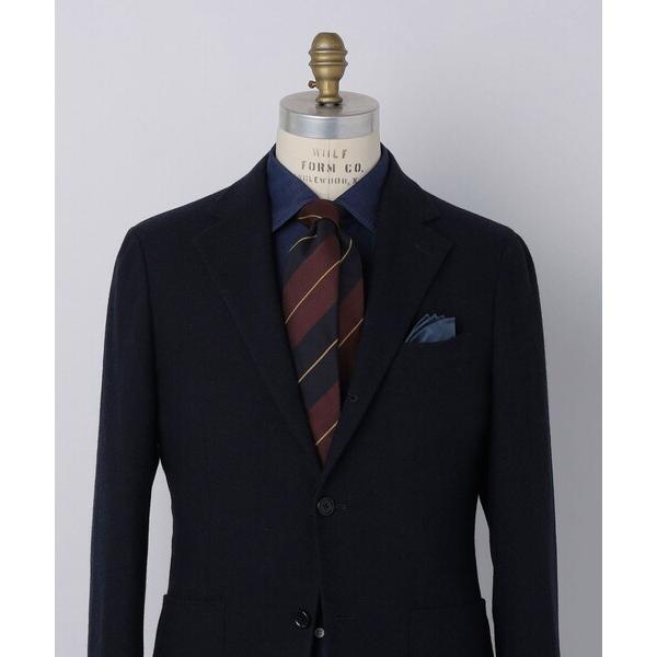 『セール実施中』ZOZO問い合わせ番号:97093552ショップ:SHIPS，シップスブランド:SHIPS，シップス商品名:Puccini: シルク ブークレ レジメンタル ネクタイカテゴリ:フォーマルスーツ/小物>ネクタイブランド品...