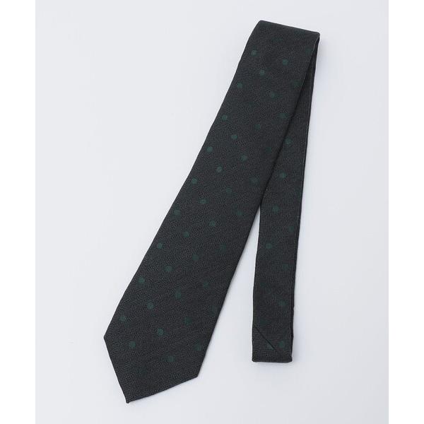 『セール実施中』ZOZO問い合わせ番号:97093557ショップ:SHIPS，シップスブランド:SHIPS，シップス商品名:Puccini: シルク ウール メランジ ドット ネクタイカテゴリ:フォーマルスーツ/小物>ネクタイブランド...