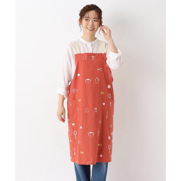 ZOZO問い合わせ番号:97093714ショップ:WORLD ONLINE STORE SELECT，ワールドオンラインストアセレクトブランド:one'sterrace，ワンズテラス商品名:【ワンズテラスオリジナル】キッチン刺繍 エプロン ...