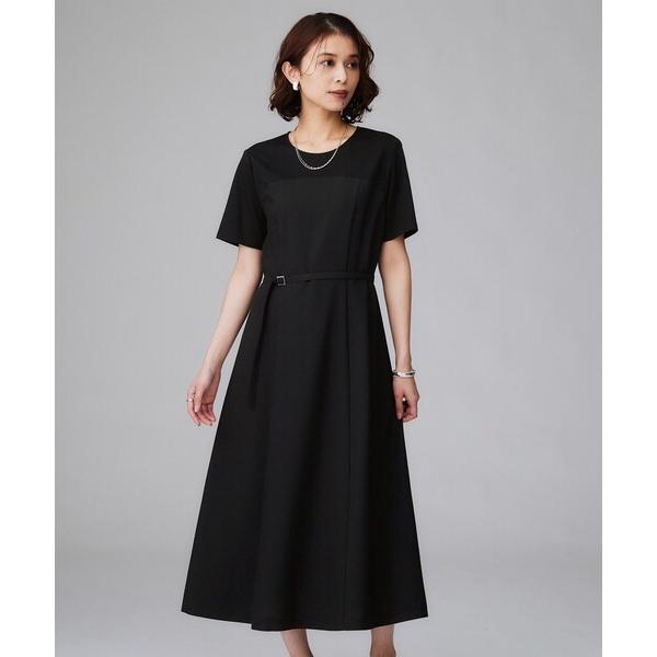 『タイムセール実施中』ZOZO問い合わせ番号:97094600ショップ:UNTITLED，アンタイトルブランド:UNTITLED，アンタイトル商品名:【きれいめカジュアル/セミフレア】異素材ドッキングワンピースカテゴリ:ワンピース/ドレス&...