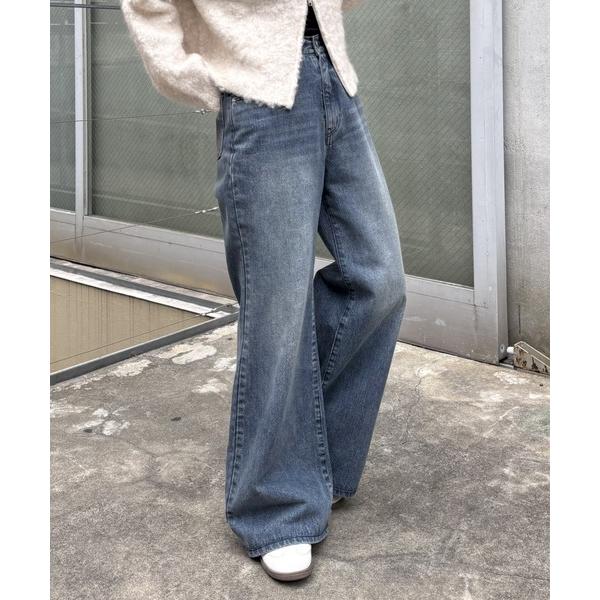 『セール実施中』ZOZO問い合わせ番号:97094762ショップ:COLONY 2139，コロニー トゥーワンスリーナインブランド:COLONY 2139，コロニートゥーワンスリーナイン商品名:ウエスト調整可能 / ダブルボタンフレアデニム...