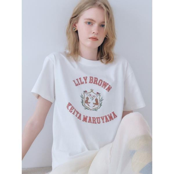 『セール実施中』ZOZO問い合わせ番号:97094924ショップ:LILY BROWN，リリー ブラウンブランド:LILY BROWN，リリーブラウン商品名:【LILY BROWN×KEITA MARUYAMA】バリエーショングラフィックT...