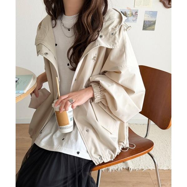 『タイムセール実施中』ZOZO問い合わせ番号:97095537ショップ:Classical Elf，クラシカルエルフブランド:classicalelf，クラシカルエルフ商品名:大人の抜け感。ボリュームスリーブ ショート丈 マウンテンパーカー...