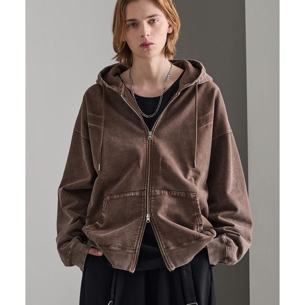 『タイムセール実施中』ZOZO問い合わせ番号:97096329ショップ:EMMA CLOTHES，エマ クローズブランド:cussil，クシル商品名:【cussil/クシル】ヴィンテージヘビーウェイトクラッシュダブルジップパーカーカテゴリ:...