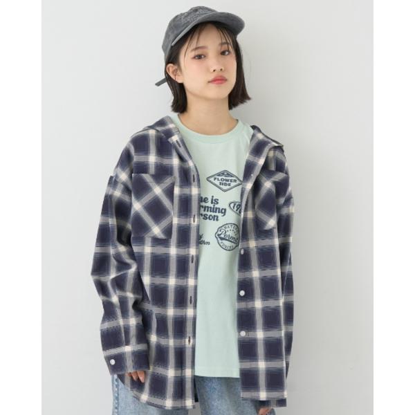 『セール実施中』ZOZO問い合わせ番号:97158897ショップ:NARUMIYA ONLINE，ナルミヤ オンラインブランド:LOVETOXIC，ラブトキシック商品名:【7days】【吸水速乾】チェックシャツパーカー+速乾ロンTセットカテ...