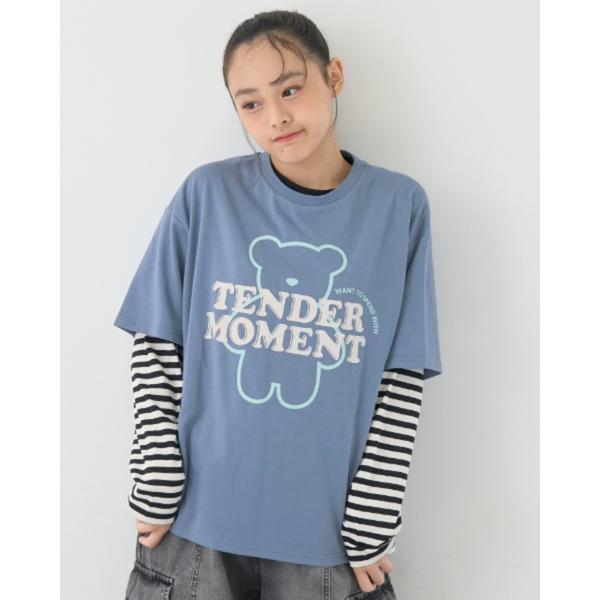 『タイムセール実施中』ZOZO問い合わせ番号:97158898ショップ:NARUMIYA ONLINE，ナルミヤ オンラインブランド:LOVETOXIC，ラブトキシック商品名:【7days】【吸水速乾／さらさら】ルーズ半袖T+ロンTセットカ...