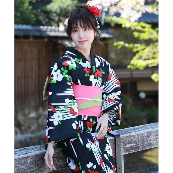ZOZO問い合わせ番号:97159199ショップ:Bonjour Sagan，ボンジュールサガンブランド:和なでしこ，ワナデシコ，Bonjour Sagan，ボンジュールサガン商品名:ときめき恋浴衣3点セットカテゴリ:水着/着物・浴衣&gt...
