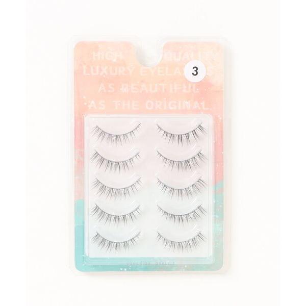 ※このアイテムは返品・交換対象外商品です。コスメ商品ZOZO問い合わせ番号:97189650ショップ:SPINNS，スピンズブランド:SPINNS，スピンズ商品名:アイラッシュ/つけまつ毛/5セットカテゴリ:スキンケア>まつ毛/アイケ...