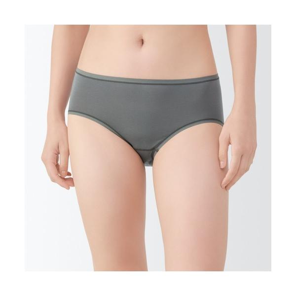 ※このアイテムは返品・交換対象外商品です。ZOZO問い合わせ番号:97189659ショップ:無印良品，ムジルシリョウヒンブランド:無印良品，ムジルシリョウヒン商品名:婦人　なめらかミディショーツカテゴリ:アンダーウェア>ショーツブラン...
