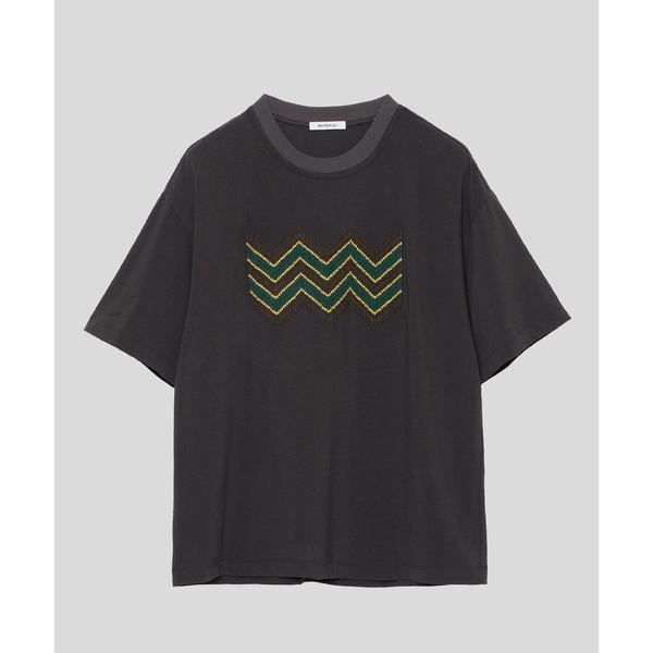 ZOZO問い合わせ番号:97189784ショップ:CONZ，コンズブランド:MATSUFUJI，マツフジ商品名:Beads Embroidery Short Sleeve T-shirカテゴリ:トップス>Tシャツ/カットソーブランド品...