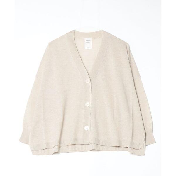 参考価格：9，900円発売時期：2024年03月コンディション：A（使用感なし）数回使用した程度で使用感が感じられないアイテム参考商品名：フレンチリネン ボクシー Vネック カーディガン -ウォッシャブル-参考品番：36281990898【...