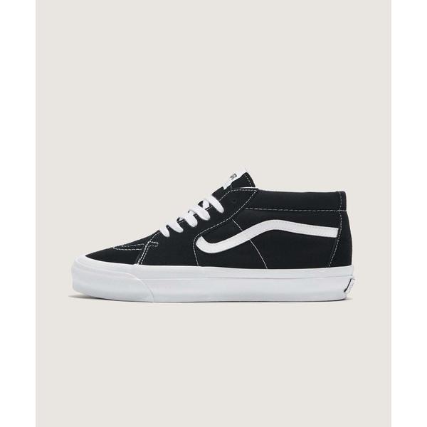 『タイムセール実施中』ZOZO問い合わせ番号:97220378ショップ:VANS，ヴァンズブランド:VANS，バンズ商品名:VANS PREMIUM スケートミッド / Sk8-Mid Reissue 83 LX BLACK/WH VN00...