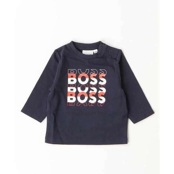 『セール実施中』ZOZO問い合わせ番号:97220595ショップ:HUGO BOSS，ヒューゴボスブランド:BOSS，ボス，HUGO BOSS，ヒューゴボス商品名:ベビー ロングスリーブTシャツ リピートロゴプリントカテゴリ:トップス&gt...