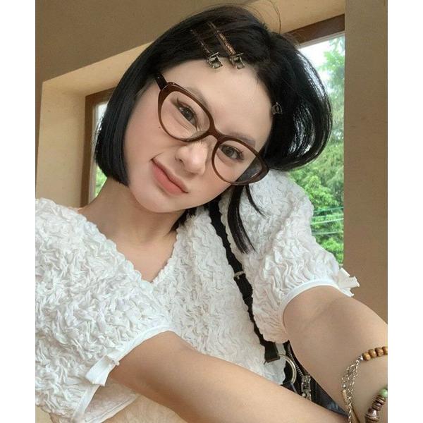 ZOZO問い合わせ番号:97221918ショップ:Ressaca，レサーカブランド:Ressaca，レサーカ商品名:キャットアイフレームメガネ クリアレンズ 伊達メガネカテゴリ:ファッション雑貨>メガネブランド品番:15094素材:合...