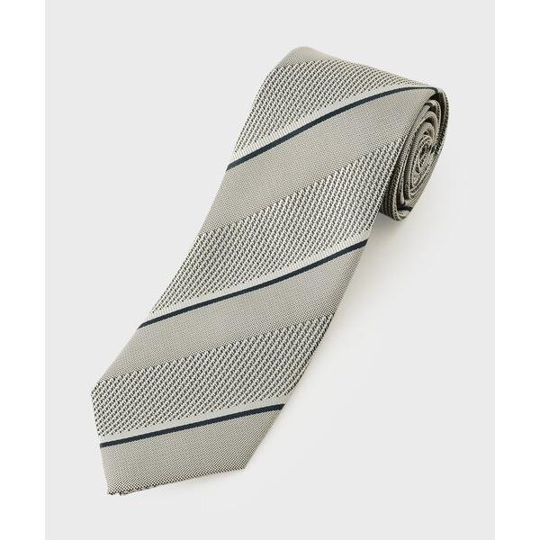 『タイムセール実施中』ZOZO問い合わせ番号:97222070ショップ:TAKEO KIKUCHI，タケオキクチブランド:TAKEO KIKUCHI，タケオキクチ商品名:京都丹後 タッサーバスケット ストライプネクタイカテゴリ:フォーマルス...