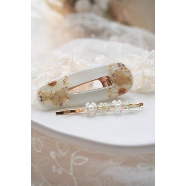 ZOZO問い合わせ番号:97222232ショップ:TONE，トーンブランド:tone，トーン商品名:【ime】小花ブーケヘアクリップ/フラワービーズヘアピン2点セット(MA)カテゴリ:ヘアアクセサリー>バレッタ/ヘアクリップブランド品...