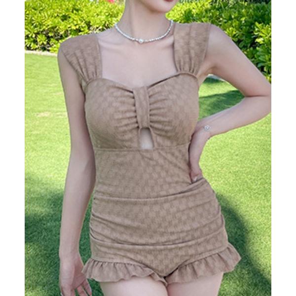 『タイムセール実施中』※このアイテムは返品・交換対象外商品です。ZOZO問い合わせ番号:97222389ショップ:おしゃれスタ，オシャレスタブランド:おしゃれスタ，オシャレスタ商品名:カジュアルフリルワンピース水着（2色展開）カテゴリ:水着...