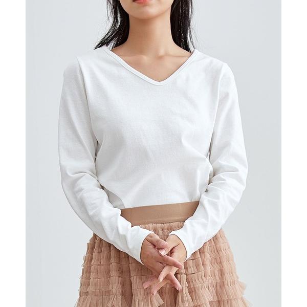 『タイムセール実施中』ZOZO問い合わせ番号:97222586ショップ:Lace Ladies，レースレディースブランド:Lace Ladies，レースレディース商品名:ソリッドカラー Vネック ラウンドヘム 長袖 プルオーバーカテゴリ:ト...