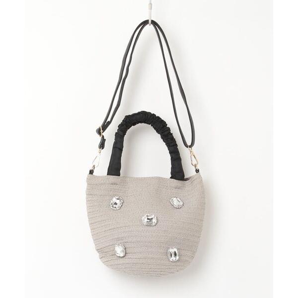 『タイムセール実施中』参考価格：8，690円発売時期：2024年01月コンディション：D（傷・汚れあり）傷や汚れがあるが使用には問題ないアイテムブランドタグ：欠損全体的：汚れ参考商品名：【CURIBISCUI】ビジュー カゴバッグ参考品番：...