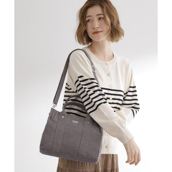 『タイムセール実施中』ZOZO問い合わせ番号:97253093ショップ:grove，グローブブランド:Lee，リー，grove，グローブ商品名:【Lee別注】コーデュロイスクエアトートカテゴリ:バッグ>トートバッグブランド品番:769...