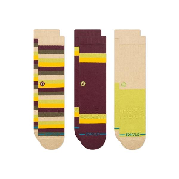 ※このアイテムは返品・交換対象外商品です。ZOZO問い合わせ番号:97253258ショップ:CPI STORE，シーピーアイストアブランド:STANCE，スタンス商品名:【STANCE/スタンス】ロゴクルーソックス3Pソックス  3足セット...