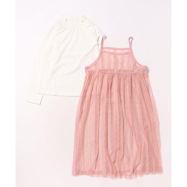 『セール実施中』ZOZO問い合わせ番号:97253314ショップ:HAKKA，ハッカブランド:hakka kids，ハッカキッズ商品名:キャミソールワンピース長袖Tシャツセットカテゴリ:ワンピース/ドレス>ワンピースブランド品番:32...