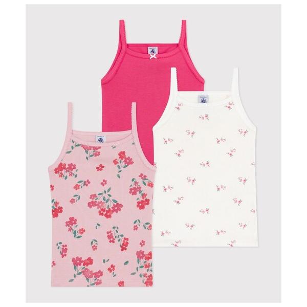 『セール実施中』※このアイテムは返品・交換対象外商品です。ZOZO問い合わせ番号:97253556ショップ:PETIT BATEAU，プチバトーブランド:PETIT BATEAU，プチバトー商品名:キャミソール３枚組カテゴリ:アンダーウェア...