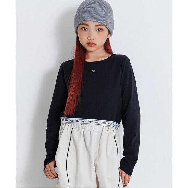 『セール実施中』ZOZO問い合わせ番号:97253632ショップ:F.O.Online Store，エフオーオンラインストアブランド:algy，アルジー商品名:フライスロゴゴムロンTカテゴリ:トップス>Tシャツ/カットソーブランド品番...